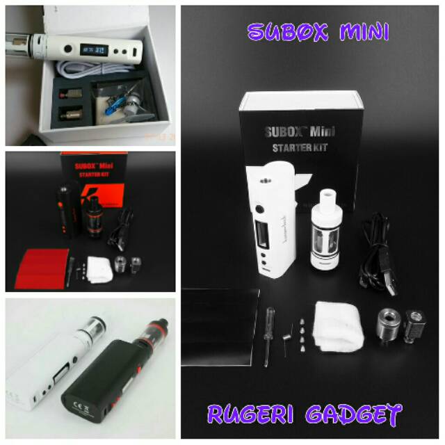 Jual SUBOX Mini Kangertech Starter Kit VAPE VAPOR Subtank PRO | Shopee ...
