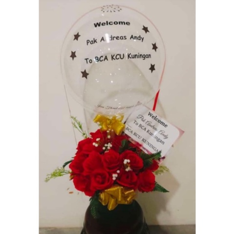 Jual Karangan Bunga Meja / Karangan Bunga Balon / Bunga Balon ...
