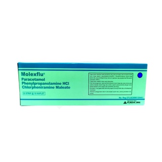 Jual Molexflu & Molexflu PE Strip @ 10 tablet - obat demam pilek bersin ...