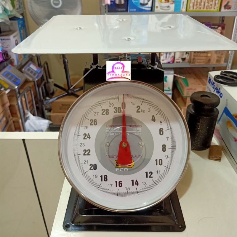 Jual Timbangan kue Duduk Manual Jarum 30 Kg FRT Tatakan Datar 30kg ...