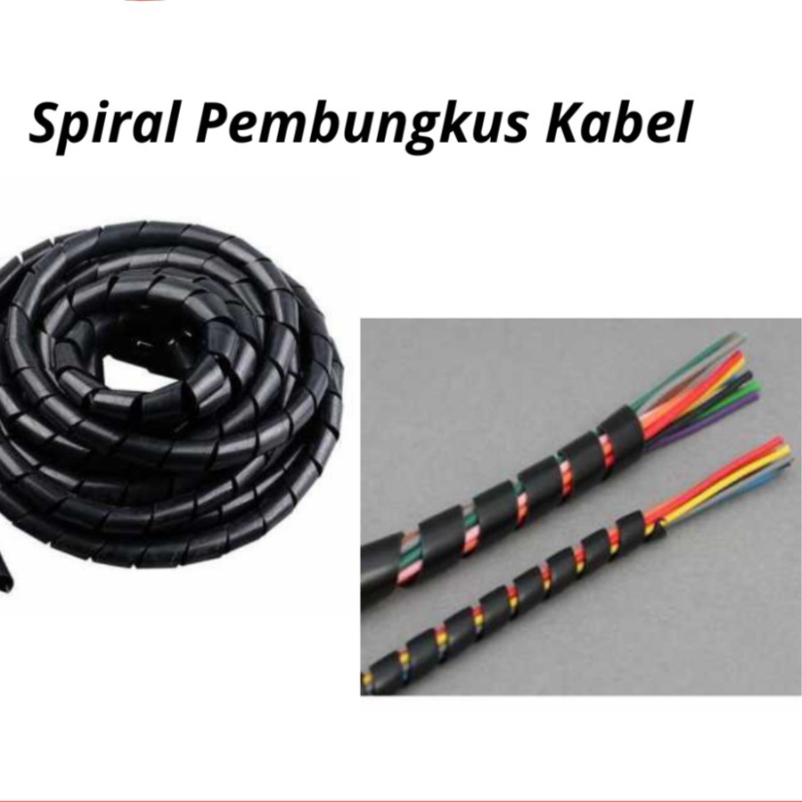 Jual pembungkus kabel 10mm cable wraping wrapping pelindung kabel ...