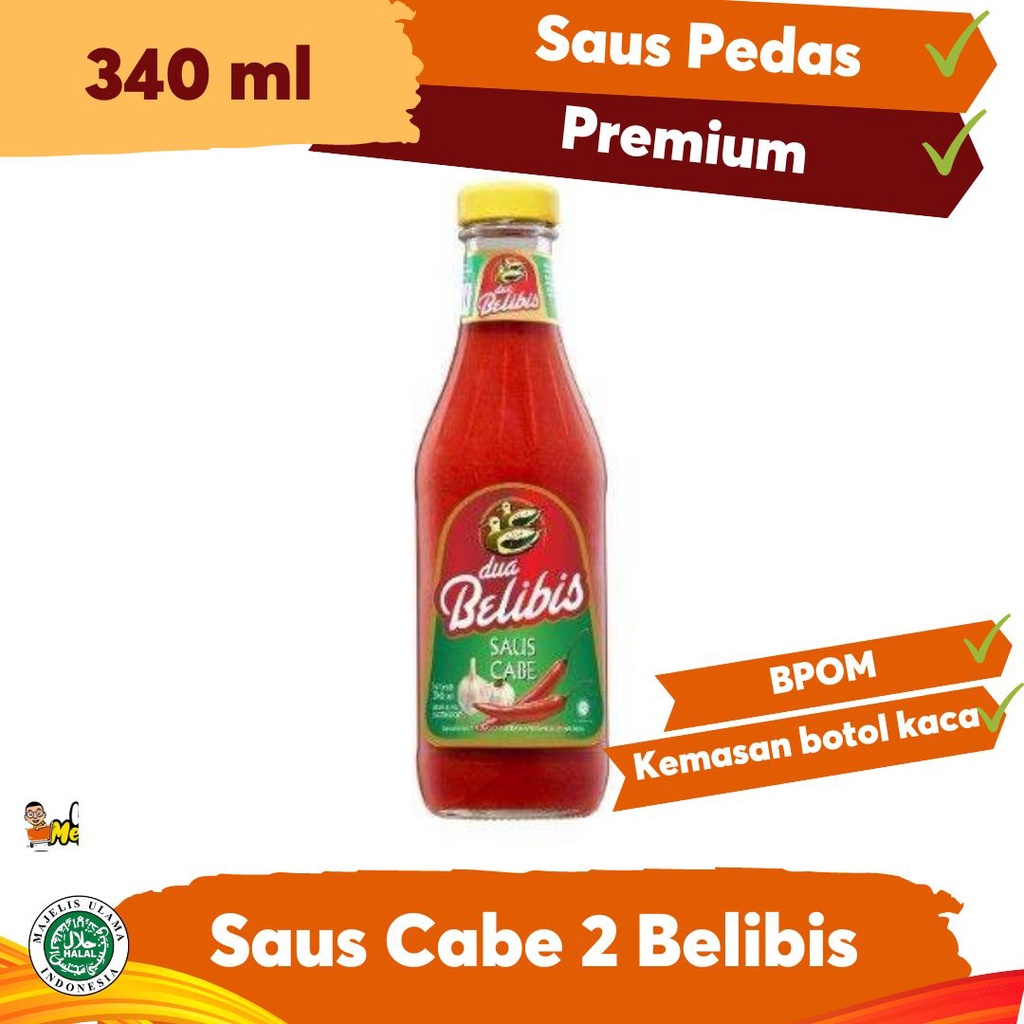 Jual Saus Cabe Cap Dua Belibis 340 ml / Saos Cabe Dua Belibis | Shopee ...