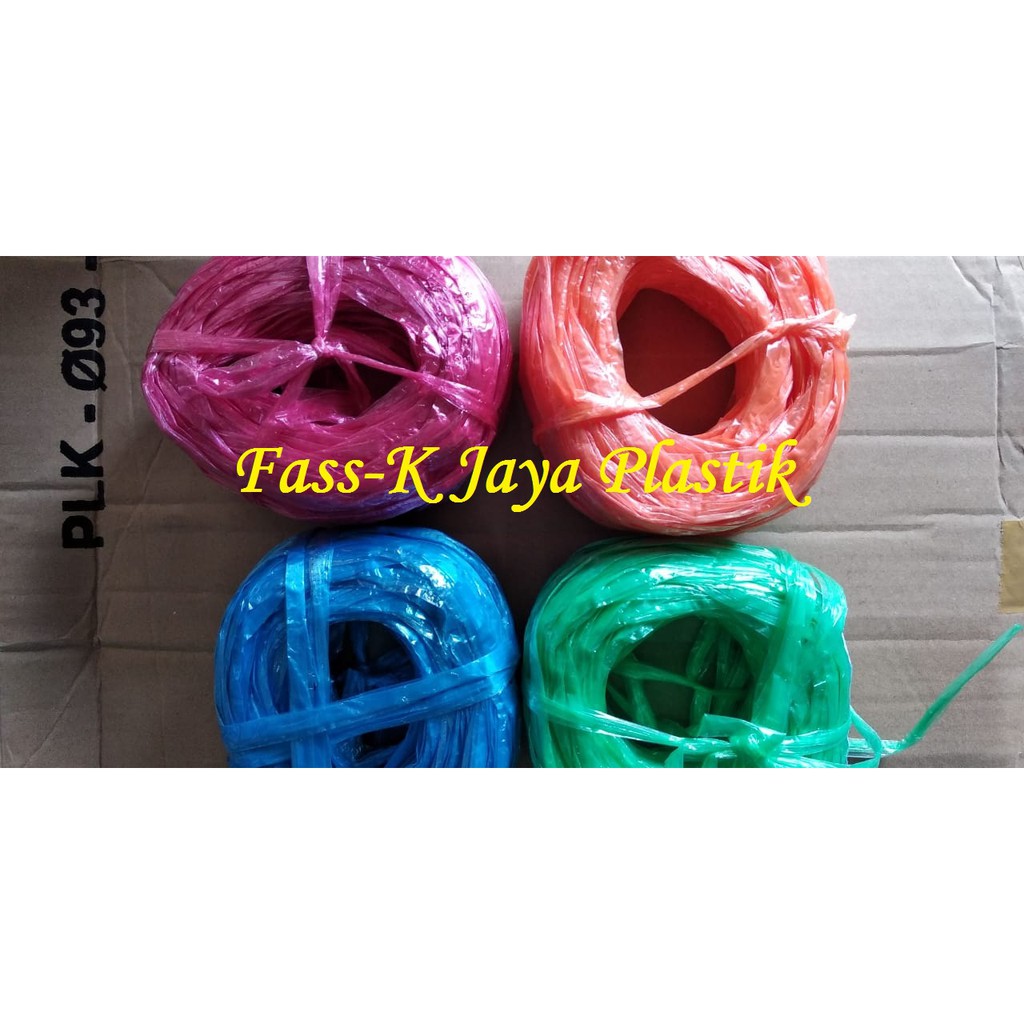 Jual Tali Rafia Warna Warni gulungan kecil | Shopee Indonesia