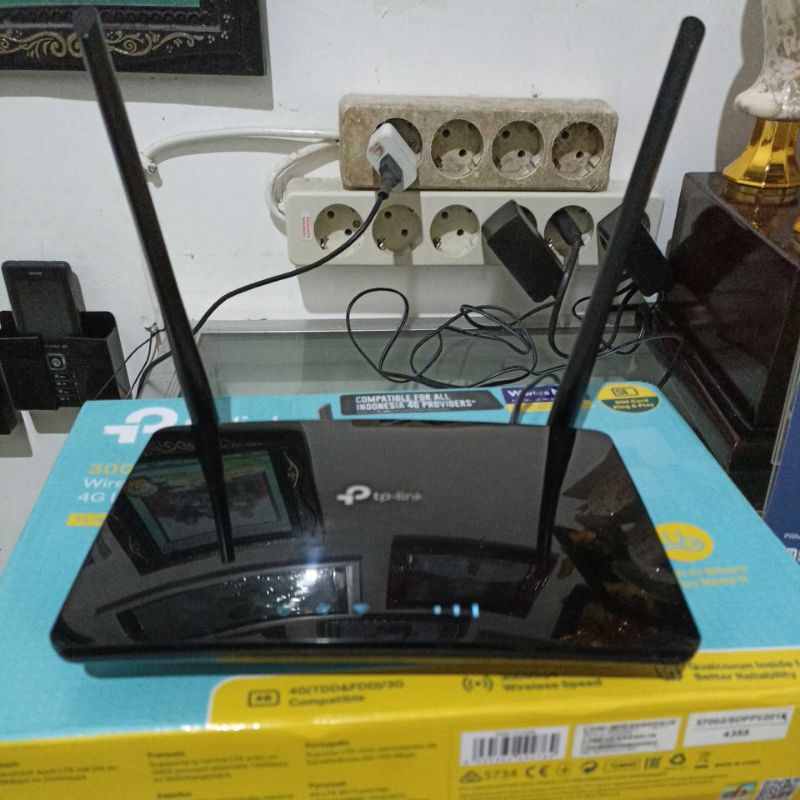 Jual Modem Wifi Router Tp- Link MR6400 4G LTE All Operator Like New ...
