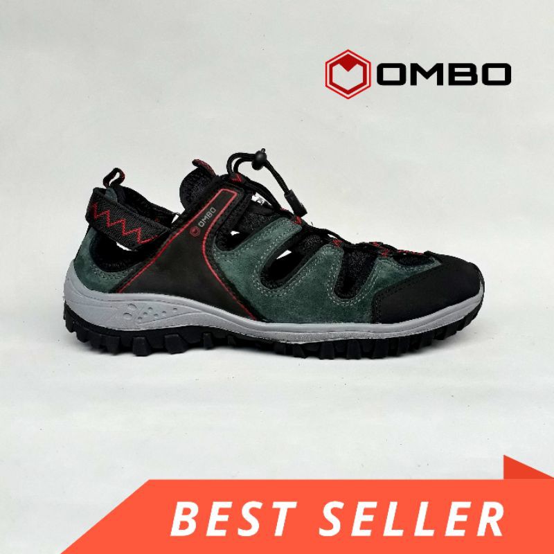 Jual OMBO - Sepatu Sandal Gunung Hiking Outdoor / Sendal Trekking Gowes ...