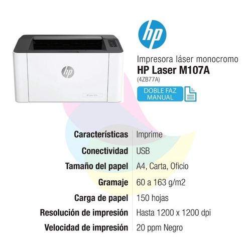 Jual Printer HP Laserjet M107W / Laser M107 W Garansi Resmi | Shopee ...