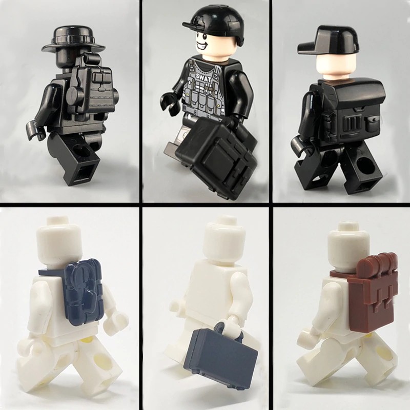 Jual Mainan Lego WW2 Military Parts Block SWAT Weapons Accessories ...