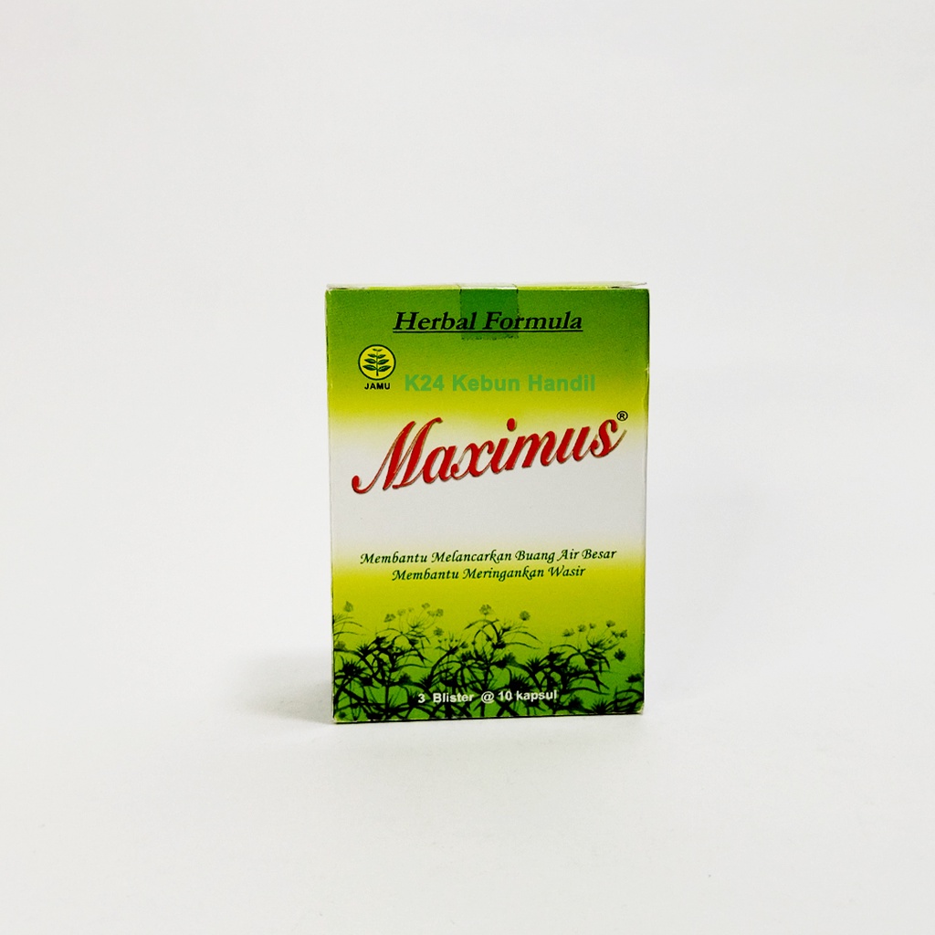 Jual MAXIMUS DIETARY HERBAL 30 KAPSUL | Shopee Indonesia