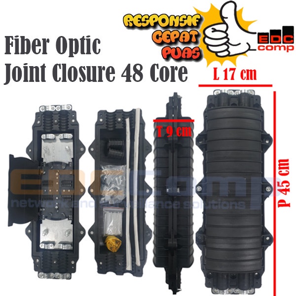 Jual Fiber Optic Joint Closure 48 Core | Joint Closure FO 48 Core FTTH ...