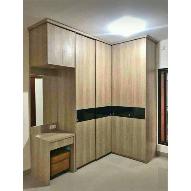 Jual Lemari l minimalis hpl | Shopee Indonesia