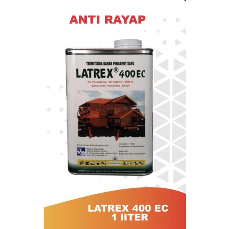 Jual Latrex obat rayap 1 liter / obat rayap / racun rayap / rayap papan ...