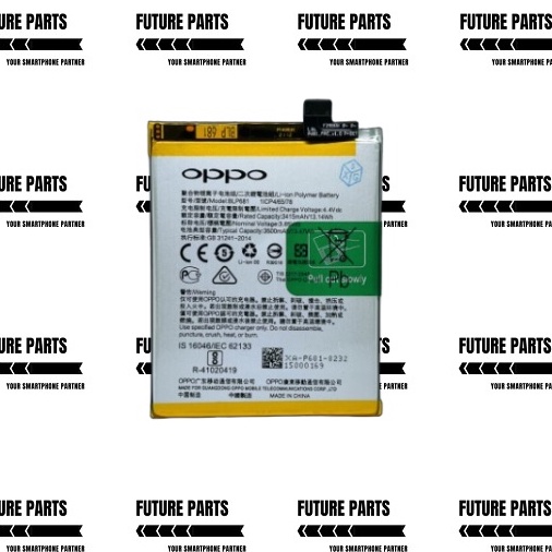 Jual Baterai Oppo F9/F9 PRO/R17/Realem 2 Pro (BLP681) | Shopee Indonesia