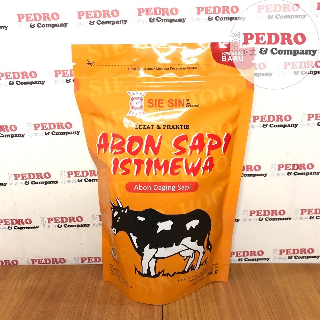 Jual Sie Sin Brand - Abon sapi istimewa/ meat floss 250 gr | Shopee ...