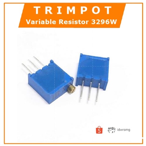 Jual VR Variable Resistor 10K 103 3296W 10 Kilo Trimpot Potensiometer ...