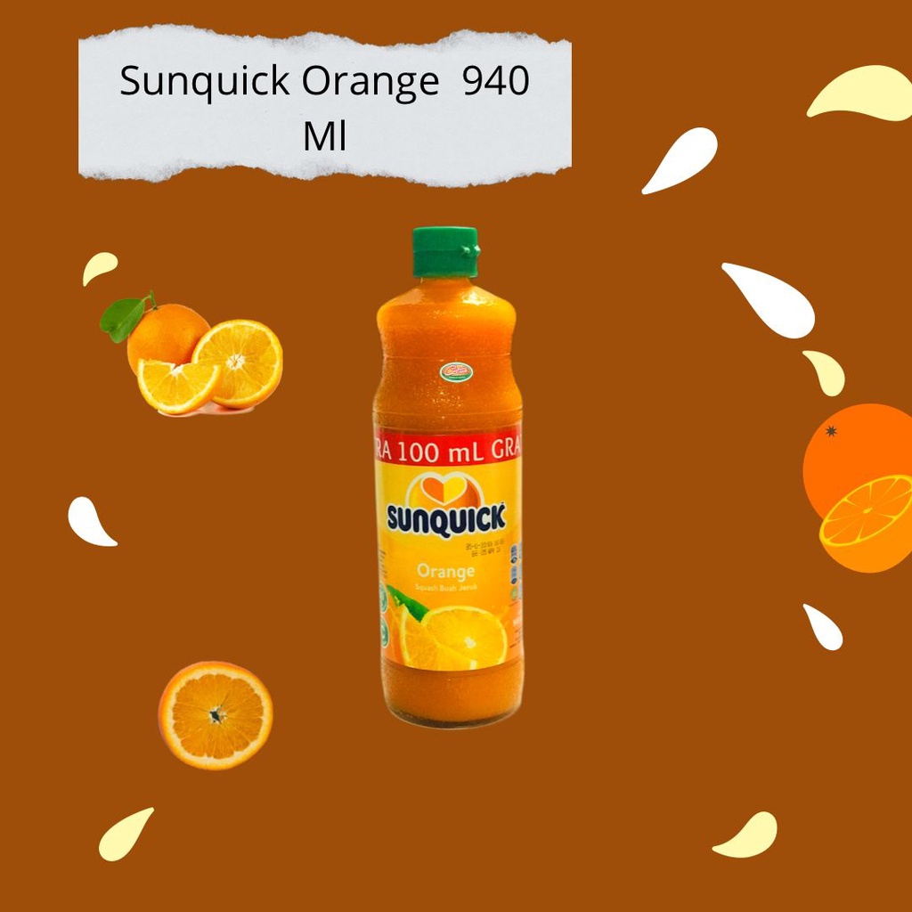 Jual SUNQUICK ORANGE 940 ML | Shopee Indonesia