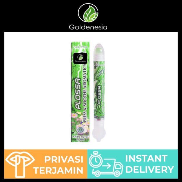 Jual Plossa Minyak Angin Aromatherapy Eucalyptus Roll on plus Inhaler ...