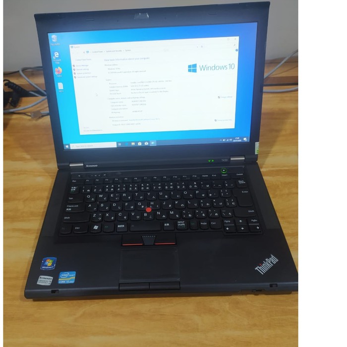 Jual Laptop Lenovo Thinkpad T430 i5-3320M Win 10 SECOND | Shopee Indonesia
