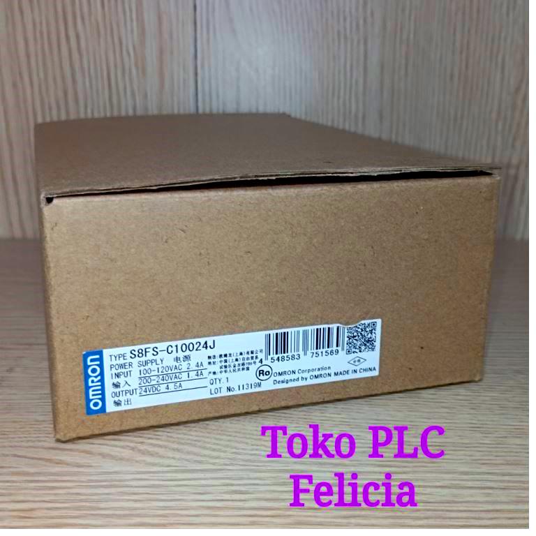 Jual S8FS-C10024J + S82Y-FSC150DIN OMRON POWER SUPPLY 24 VDC 4,5 A | Shopee Indonesia
