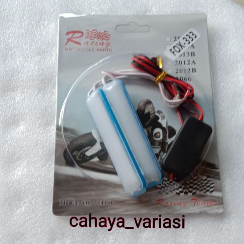 Jual lampu led flash biru biru 2mode universal motor 12 volt | Shopee ...