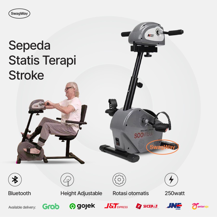 Jual Sepeda statis terapi static bike fisioterapi stroke kaki tangan ...