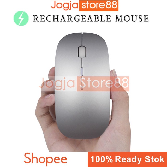 Jual Mouse Wireless | Koneksi Bluetooth 5.2 1600 DPI Batre Tanam ...