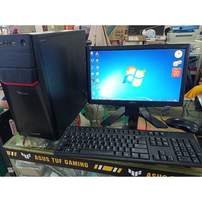 Jual Komputer PC Satu Sett Murah Core i3 Ram 4GB Hdd 500GB Led 16inch ...