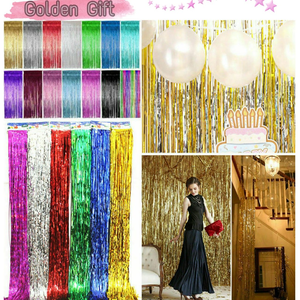 Jual TIRAI RUMBAI PLASTIK/TIRAI RUMBAI PESTA/TIRAI RUMBAI WARNA WARNI ...