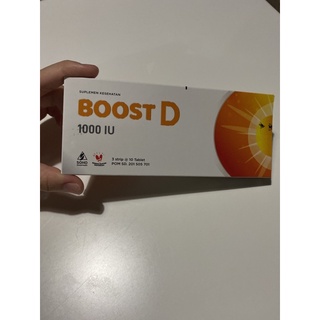 Jual BOOST D 1000 IU BOX SOHO isi 30 tablet VITAMIN D | Shopee Indonesia
