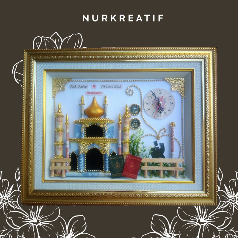 Jual NURKREATIF Mahar Pernikahan Model Replika Masjid | Shopee Indonesia