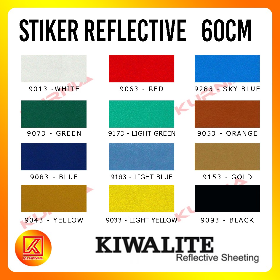 Jual STICKER KIWALITE MERAH,PUTIH,HIJAU TUA L.60 | Shopee Indonesia