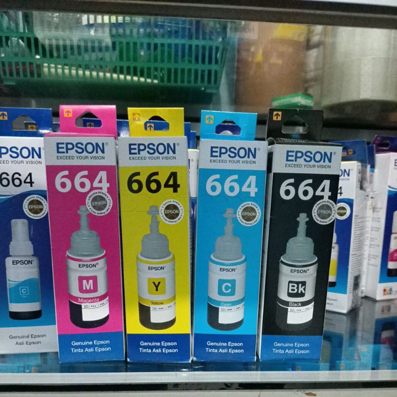 Jual Tinta Epson 664 Yellow (KUNING) | Shopee Indonesia