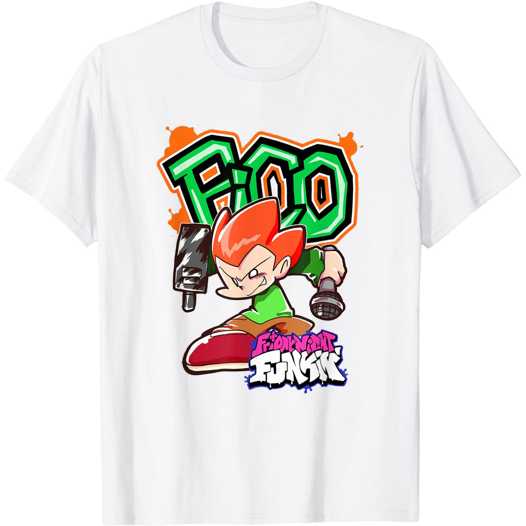 Jual Baju Kaos Anak Friday Night Funkin Pico Logo Art | Shopee Indonesia