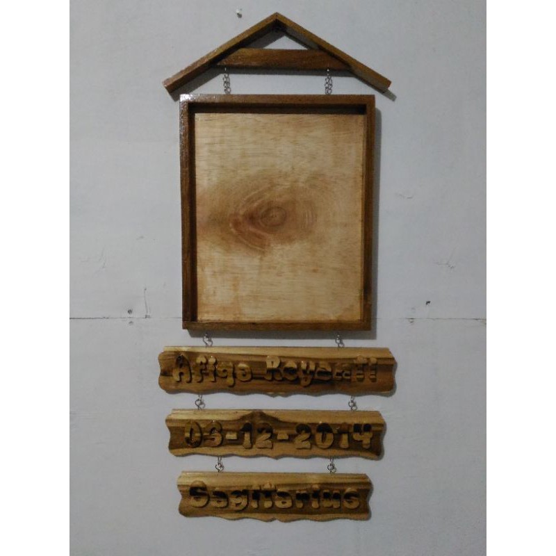 Jual Papan Nama Gantung | frame 10R (30*25cm) | Shopee Indonesia