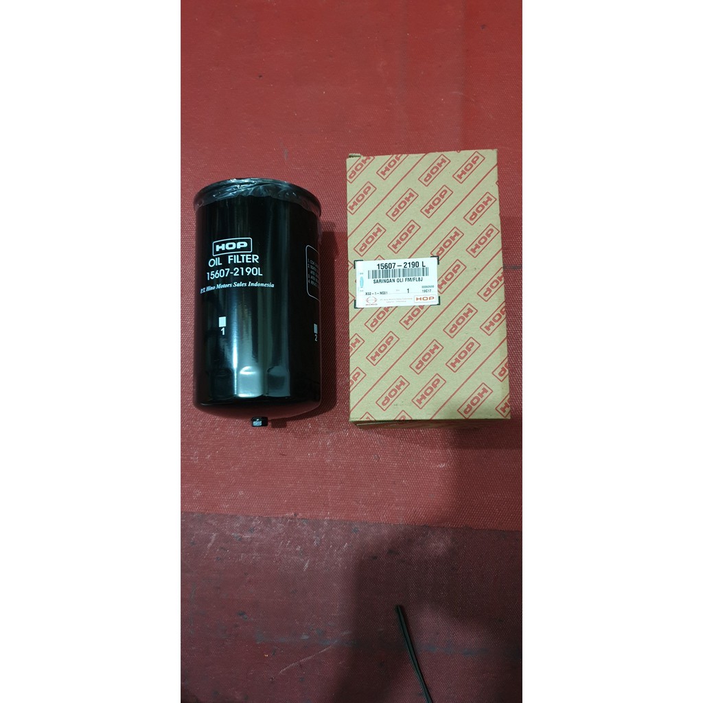 Jual Filter Oli Hino Lohan Baru / R260 /JO8E Asli / Genuine HINO / HOP ...
