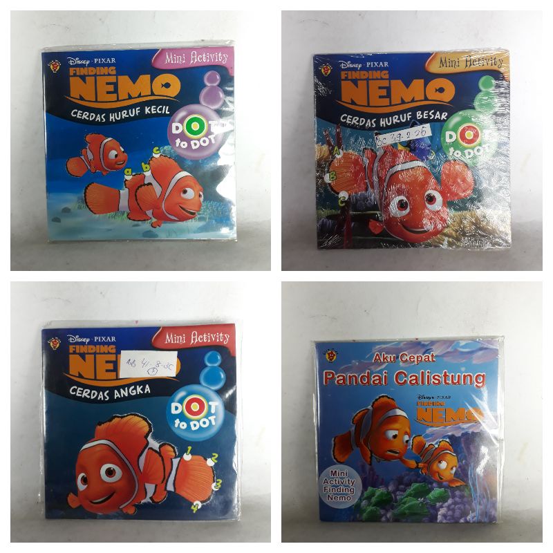 Jual dot to dot finding nemo mengenal huruf besar elex media komputindo ...