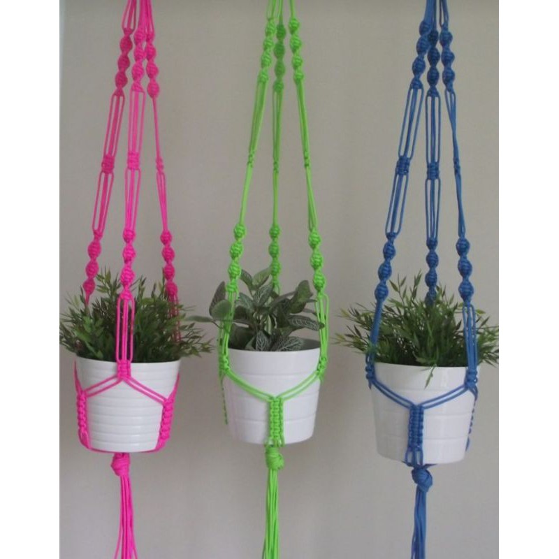 Jual TALI GANTUNGAN POT/ TALI MACRAME | Shopee Indonesia