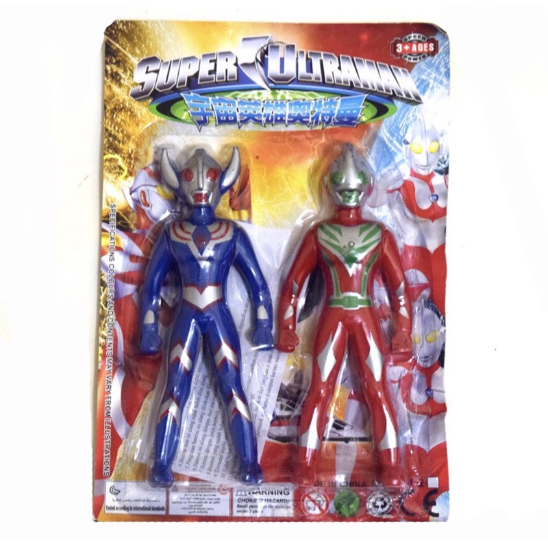 Jual Mainan Ultraman super Ultraman 2pcs | Shopee Indonesia