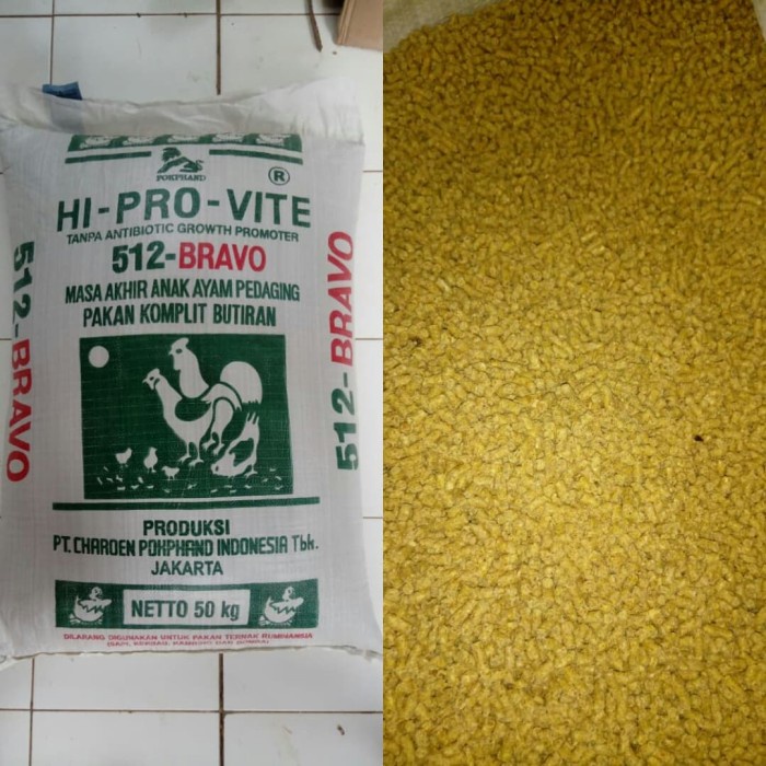 Jual 20111wdr Pakan Makanan Ayam Unggas Pedaging Pur Voer 512 Repack 1 ...