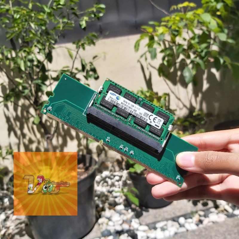 SODIMM ke LONGDIMM Converter DDR3 DDR3L DDR4 | Shopee Indonesia