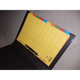 Jual Bantex Pembatas Binder Divider A4 10 Lembar Index Warna | Shopee ...