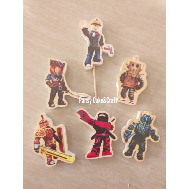 Jual Cupcake topper Roblox | Shopee Indonesia