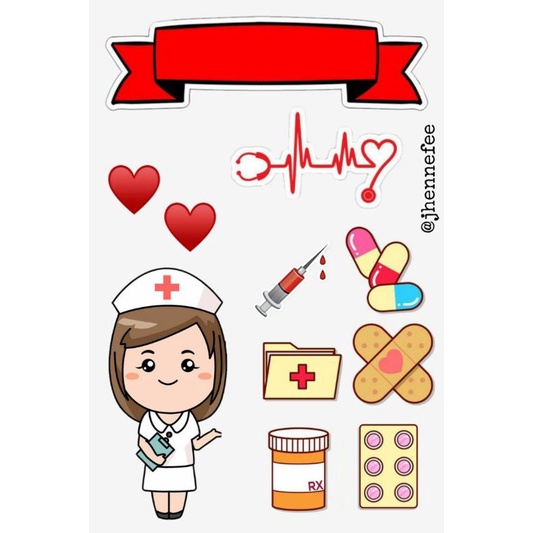 Jual Topper Cake Custom Ucapan Nama tema Dokter / Doctor / Medical ...