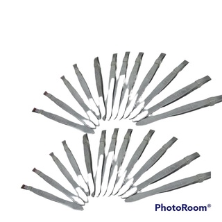 Jual pinset alat pencabut bulu atau uban steanles isi 12 pcs | Shopee ...