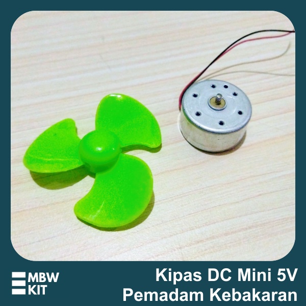 Jual Kipas Motor DC Mini 5V Mini DC Fan Pemadam Kebakaran | Shopee ...