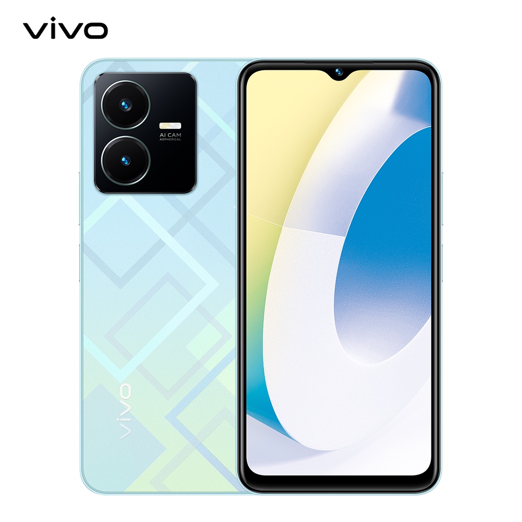 Jual VIVO Y22 RAM 4/64 GB NEW GARANSI RESMI VIVOINDONESIA Helio G85 ...
