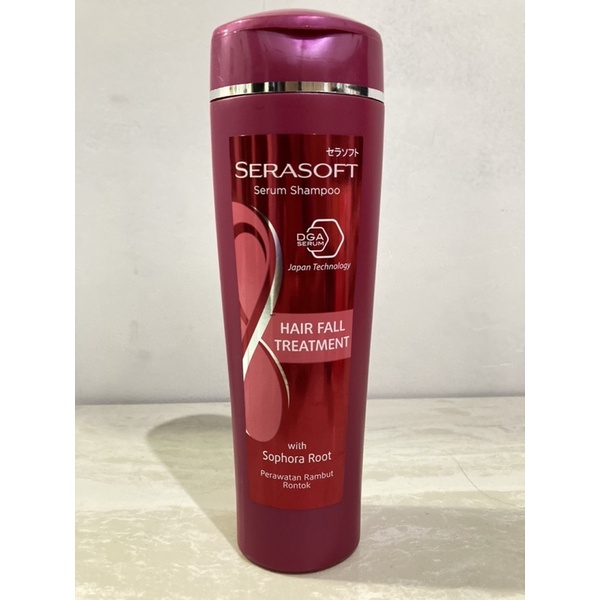 Jual Serasoft Serum Shampoo Hair Fal Treatment 340ml | Shopee Indonesia