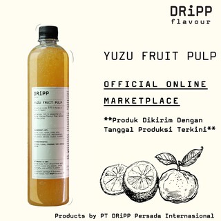 Jual DRiPP Yuzu Fruit Pulp (Sirup Bubur Buah Rasa Yuzu) Untuk Minuman ...