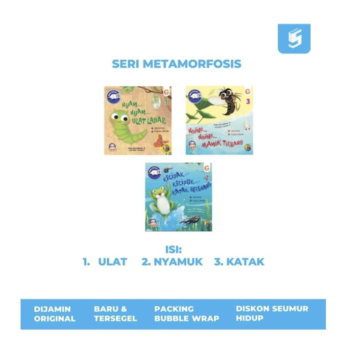 Jual Buku Senter Murah seri Metamorfosa | Shopee Indonesia