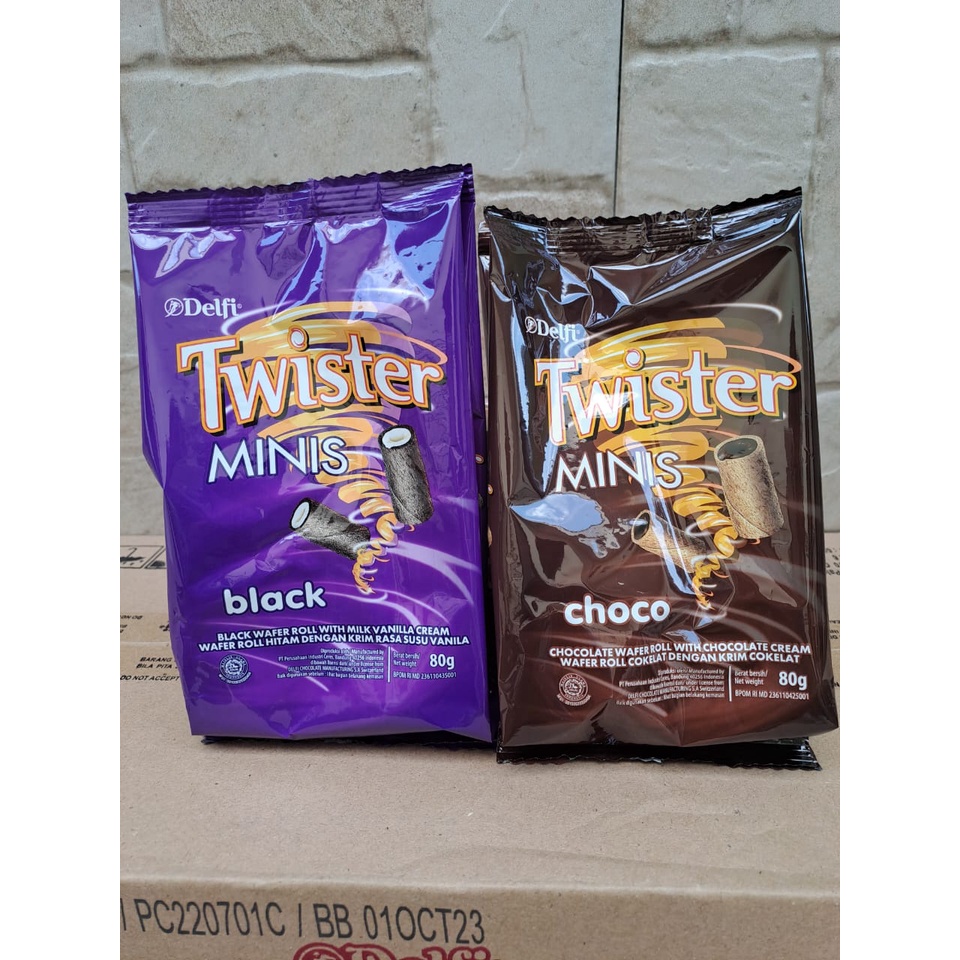 Jual TWISTER CHOCOLATE/BLACK VANILLA 80 GR | Shopee Indonesia