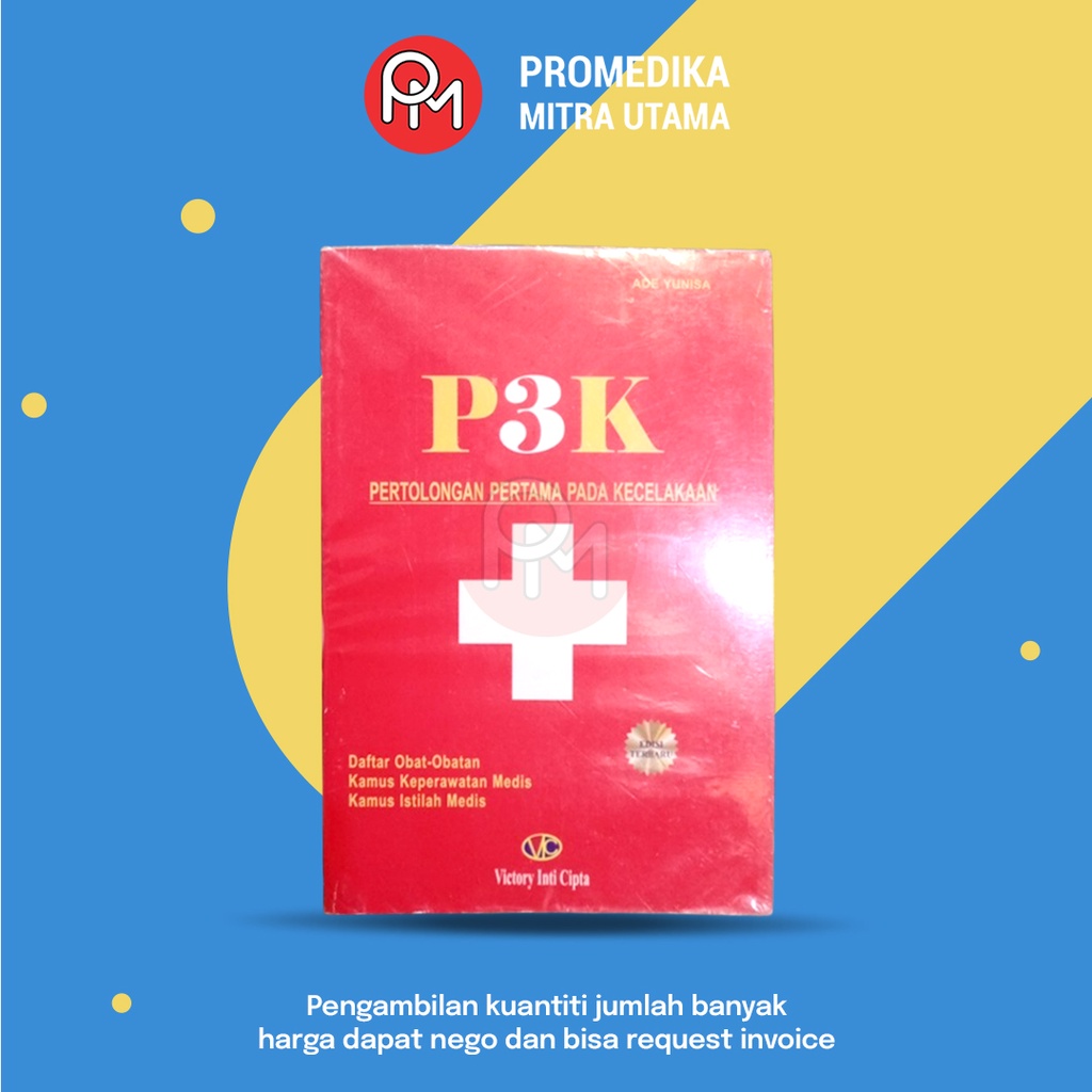 Jual Buku Panduan P3K Ukuran Sedang Merah Non Merk Indonesia|Shopee Indonesia
